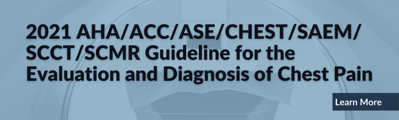 Chest Pain Guideline | Society for Cardiovascular Magnetic Resonance