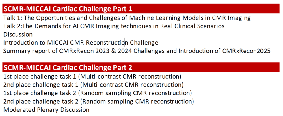 MICCAI-SCMR Joint Workshop | Society for Cardiovascular Magnetic Resonance